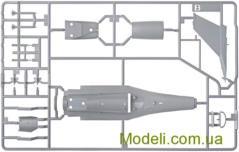 Сборная модель 1:72 F-16C Academy 12541 Хоббі Маркет Modeli.com.ua