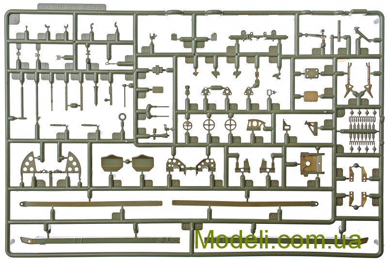 Сборная модель 1:35 M101A1 (Carreage M2A2) AFV-Club 35191 Хоббі Маркет ...