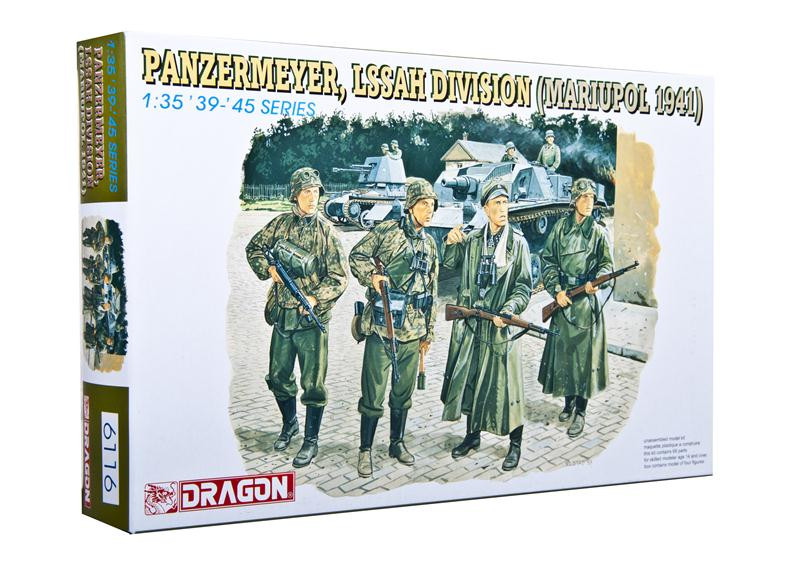 Фигурки: Немецкие солдаты дивизии "LSSAH" Dragon 6116 Хоббі Маркет ...