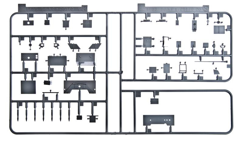 Сборная модель немецкого бронетранспортёра Sd.Kfz. 251 Ausf. D Dragon ...