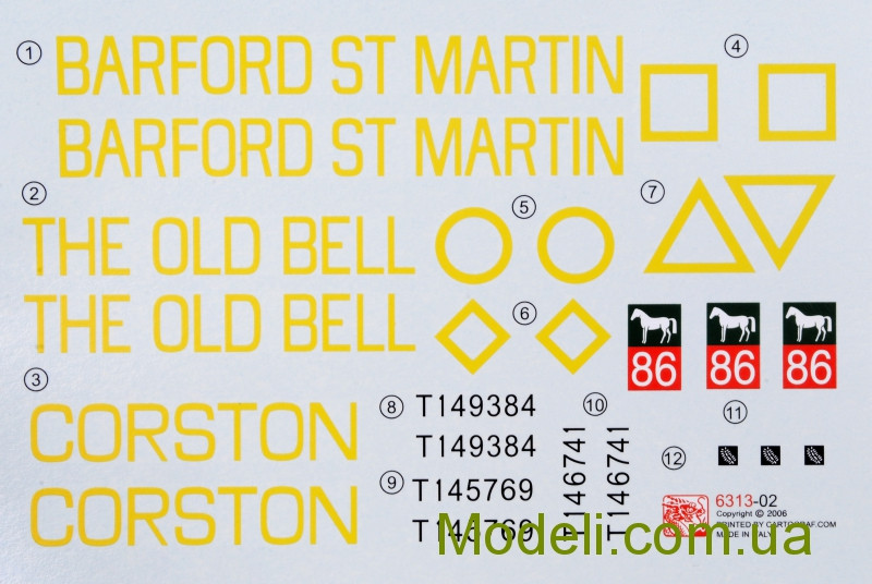 Сборная модель американского среднего танка Sherman Mk.III Dragon 6313 ...