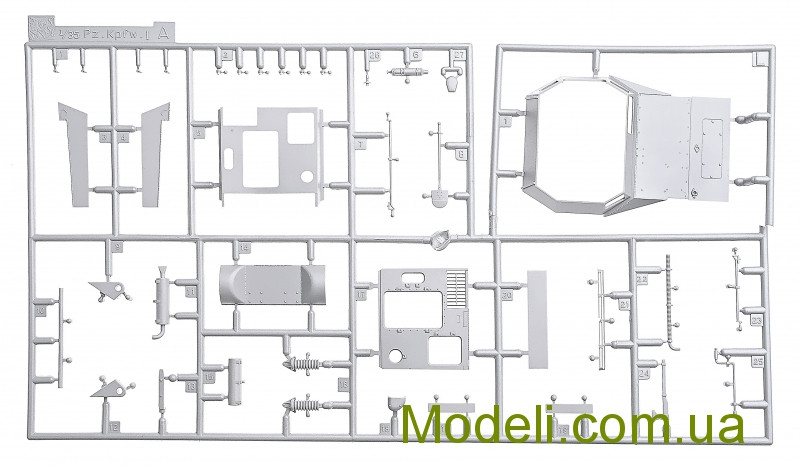 Масштабная модель немецкого танка Pz.Kpfw.I mit Abwurfvorrichtung ...