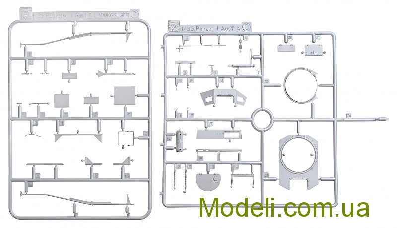 Масштабная модель немецкого танка Pz.Kpfw.I mit Abwurfvorrichtung ...