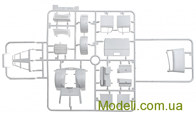Сборная модель полугусеничного грузового автомобиля Sd.Kfz.3a "Maultier ...