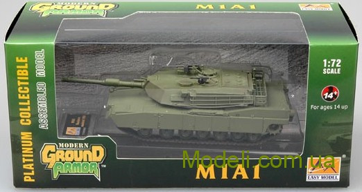 Готовая модель танка M1A1 Residence mainland 1988 Easy Model 35028 ...