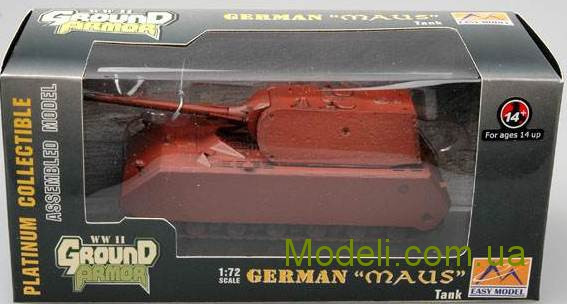 Готовая модель танка "Maus" Easy Model 36203 Хоббі Маркет Modeli.com.ua