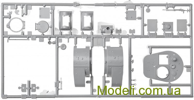 Сборная модель 1:35 Танк БТ-7 обр. 1935 г. (поздняя версия) Eastern ...