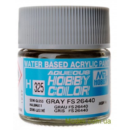 Акриловая краска "Aqueous Hobby Color" серая FS26440, 10 мл GUNZE ...