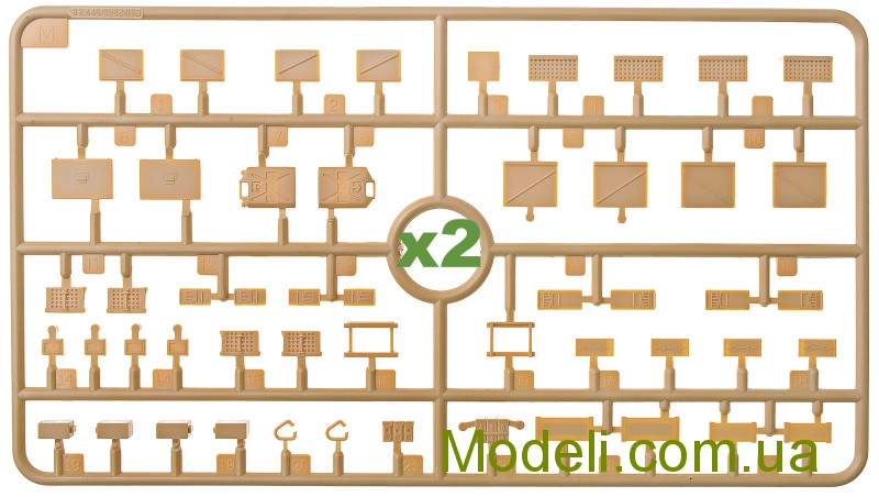 Модель сборная боевой машины RSOV w/MK 19 с гранатометом MK 19 из ...