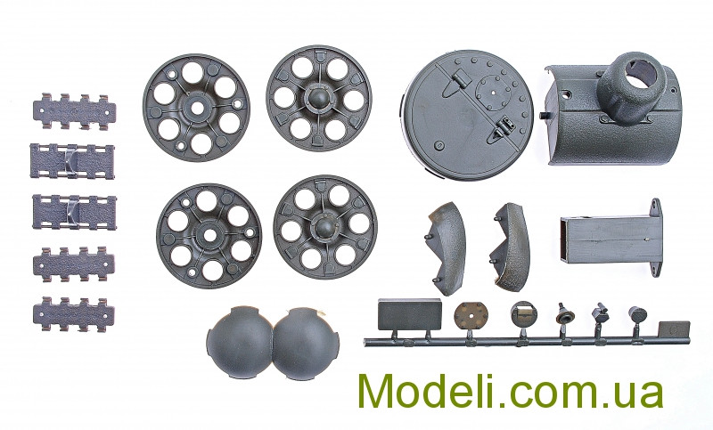 Пластиковая масштабная модель танка T34/85 Hobby Boss 82602 Хоббі ...