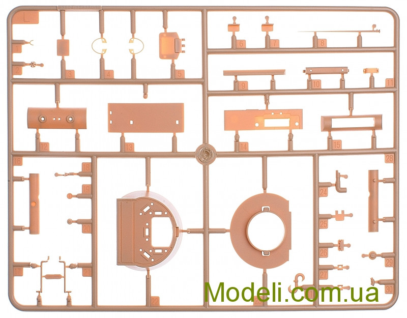Сборная модель немецкого легкого танка Pzkpfw.I Ausf.F (VK1801), ранняя ...