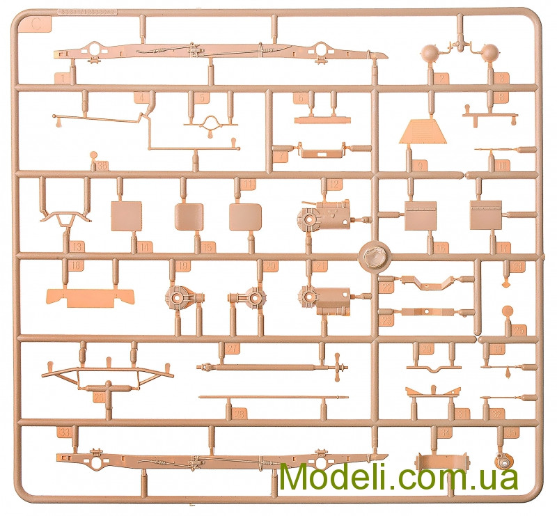 Сборная модель бронеавтомобиля Le.Pz.Sp.Wg (Sd.Kfz.221) Leichter ...