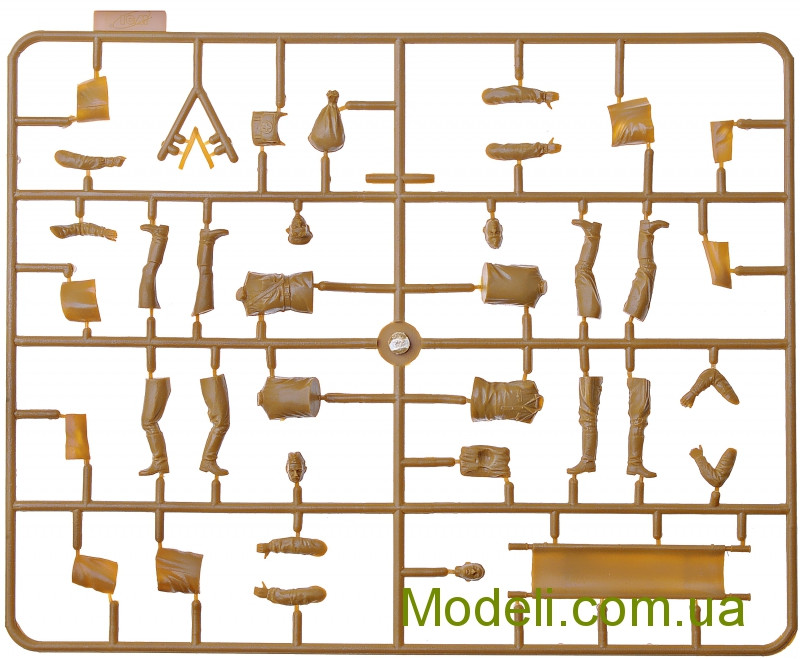 Сборная модель грузового автомобиля "Studebaker US6" с советским ...