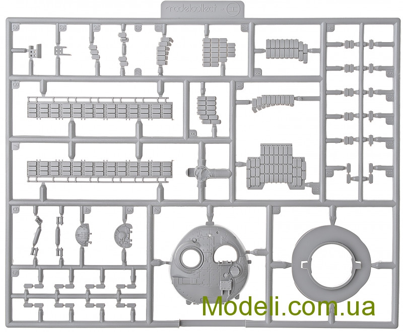 Сборная модель 1:72 Т-64АВ Model Collect 72059 Хоббі Маркет Modeli.com.ua