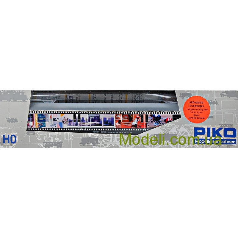 Масштабная модель пассажирского вагона "Олимпиада" PIKO 95301 Хоббі ...
