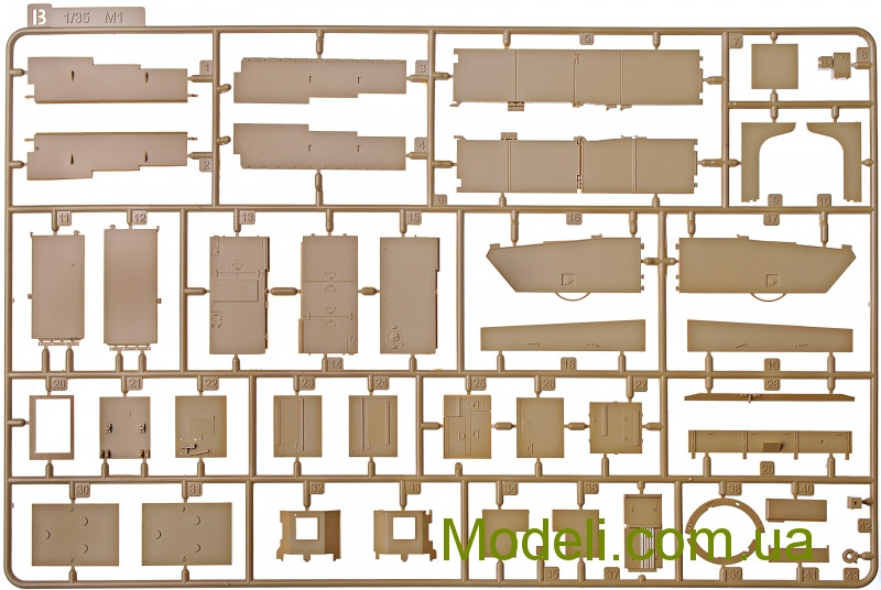Сборная модель 1:35 M1 Rye Field Model RM5011 Хоббі Маркет Modeli.com.ua