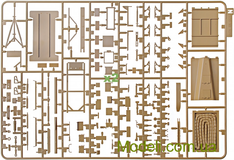Сборная модель 1:35 M1 Rye Field Model RM5011 Хоббі Маркет Modeli.com.ua