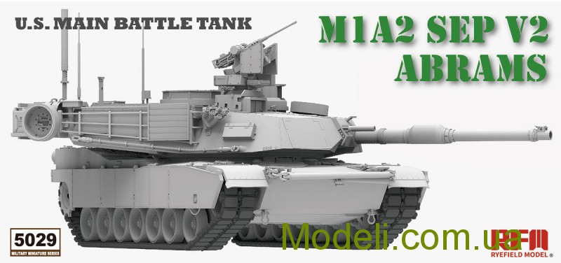 Сборная модель 1:35 Американский основной боевой танк M1A2 SEP V2 ...