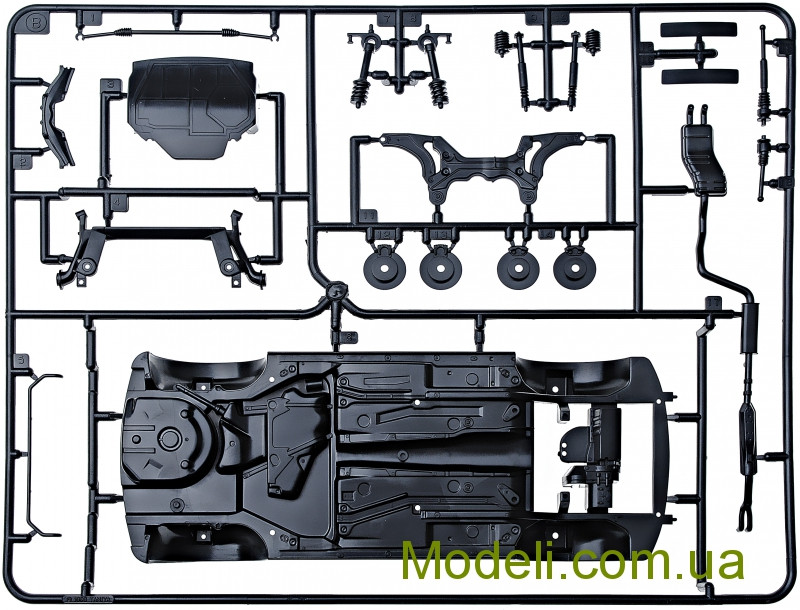 Сборная модель автомобиля Volkswagen New Beetle TAMIYA 24200 Хоббі ...