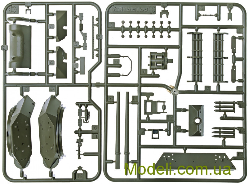 Сборная пластиковая масштабная модель американского истребителя танков ...
