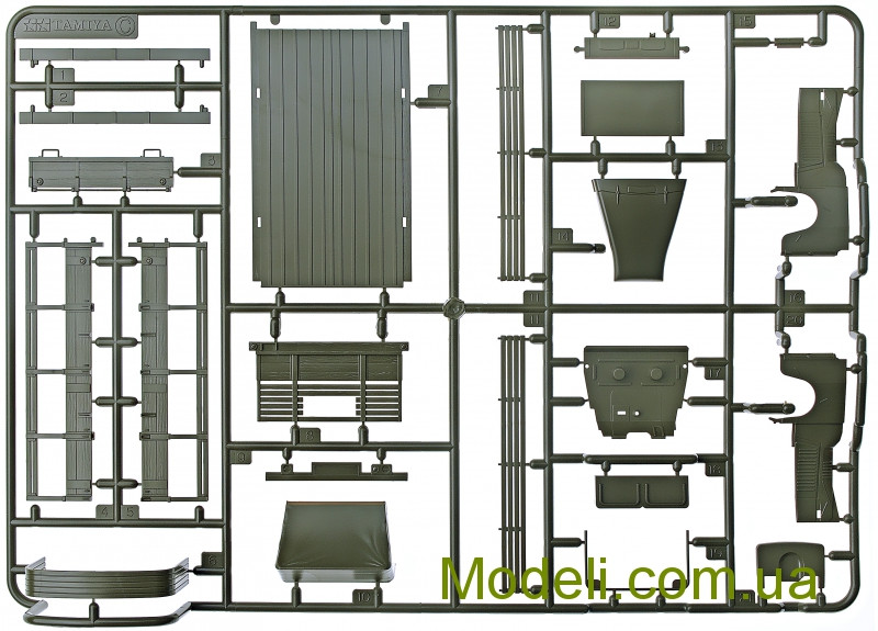 Сборная пластиковая масштабная модель американского 2.5 тонного ...