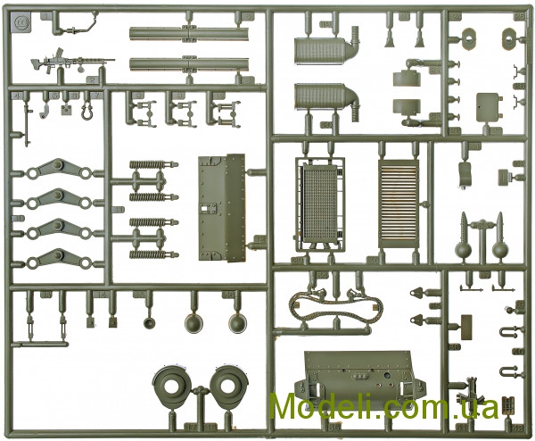 Сборная модель танка Type 97 TAMIYA 35075 Хоббі Маркет Modeli.com.ua