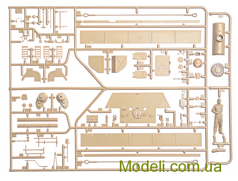 Пластиковая масштабная модель танка Panther Type G изначальная версия ...