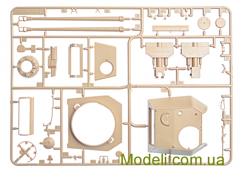 Пластиковая масштабная модель танка Panther Type G изначальная версия ...