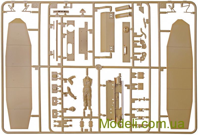 Сборная пластиковая масштабная модель немецкого танка Panzerkampfwagen ...