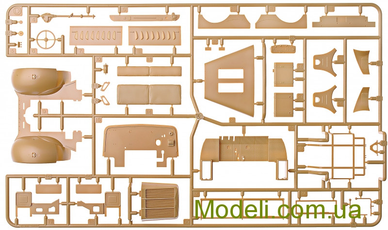 Масштабная модель 1:35 Sd.Kfz.9 "Famo" TAMIYA 35239 Хоббі Маркет Modeli ...