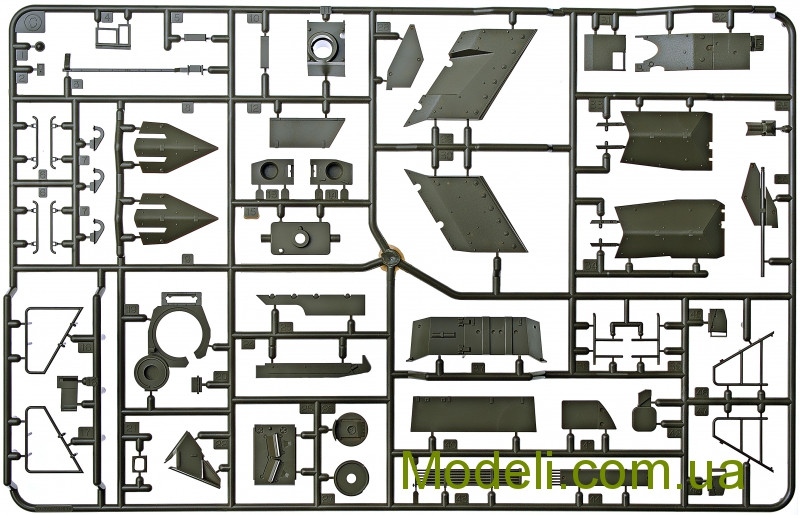 Сборная модель немецкого современного танка Леопард 2 A6 TAMIYA 35271 ...