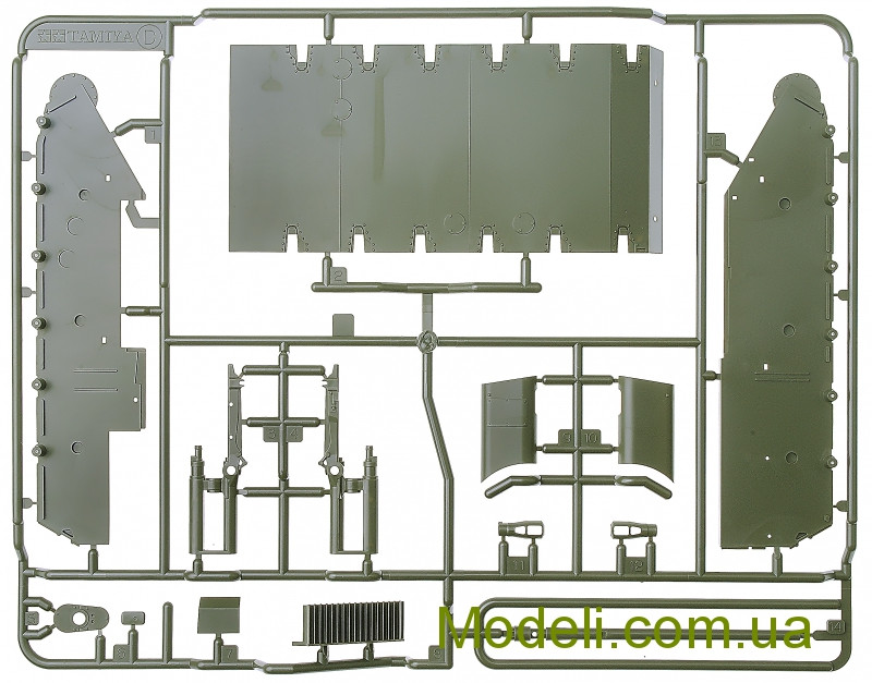 Масштабная модель САУ СУ-76М TAMIYA 35348 Хоббі Маркет Modeli.com.ua