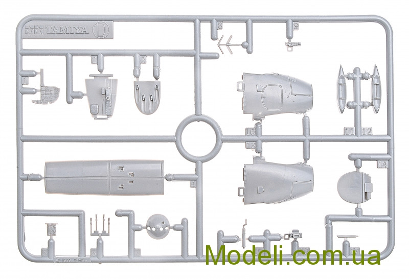 Модель для сборки самолета Mosquito FB Mk.VI TAMIYA 60747 Хоббі Маркет ...