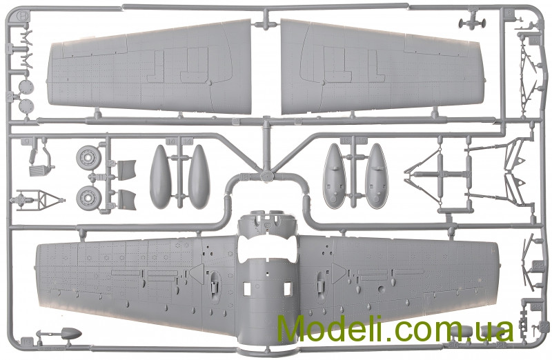 Сборная модель 1:48 Grumman F4F-4 Wildcat TAMIYA 61034 Хоббі Маркет ...
