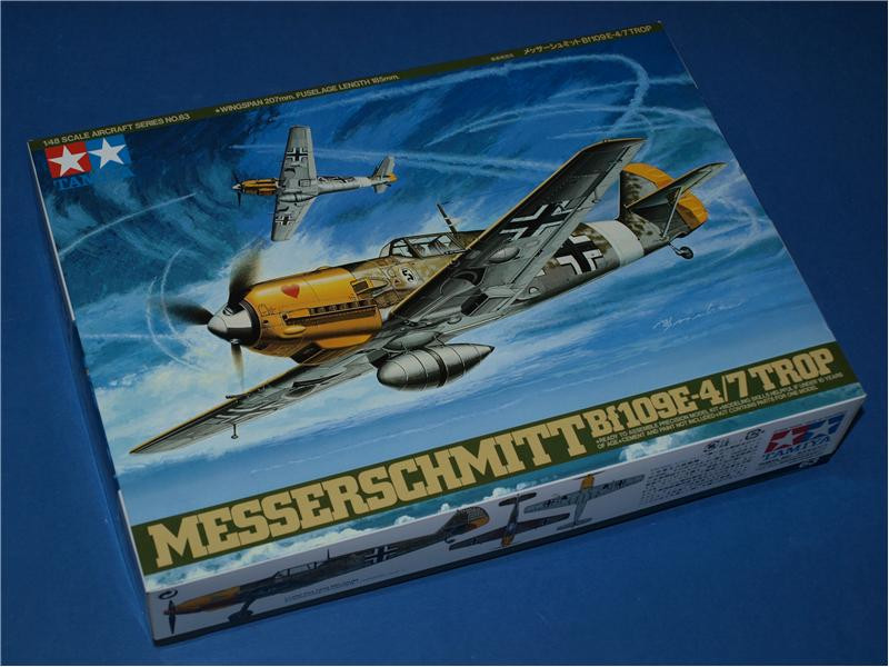 Пластиковая модель самолета Мессершмитт Bf109E-4/7, купить в Киеве ...