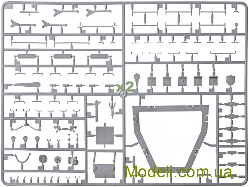 Сборная модель 1:35 "Panzerlok BR57" TRUMPETER 00219 Хоббі Маркет ...