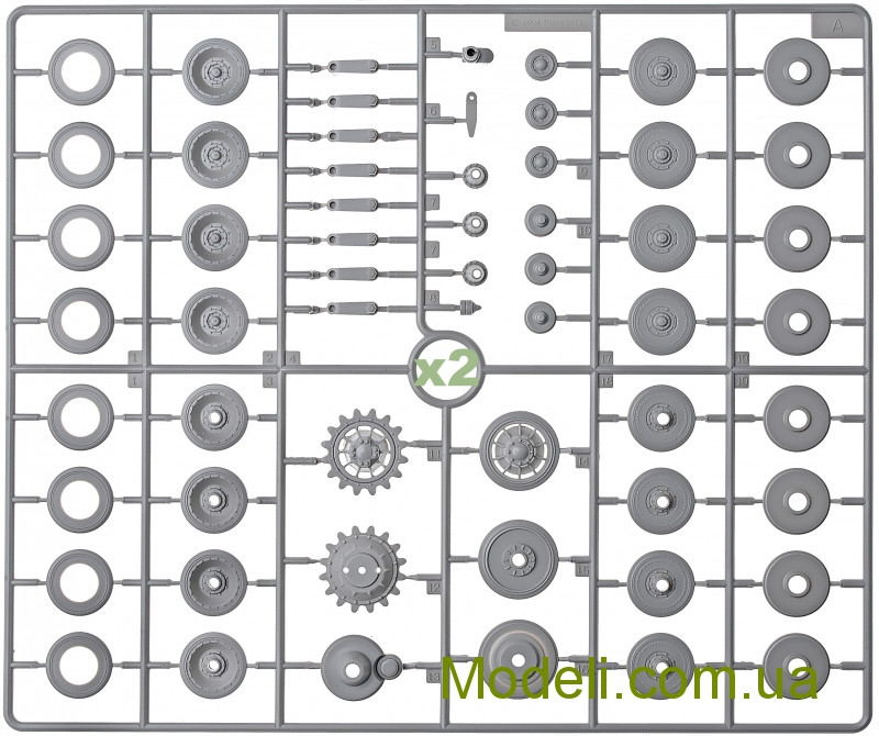Сборная модель 1:35 VK 3001(H) PzKpfw VI (Ausf A) TRUMPETER 01515 Хоббі ...