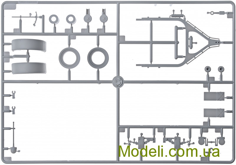 Сборная пластиковая модель 1:35 Flak 38 TRUMPETER 02309 Хоббі Маркет ...