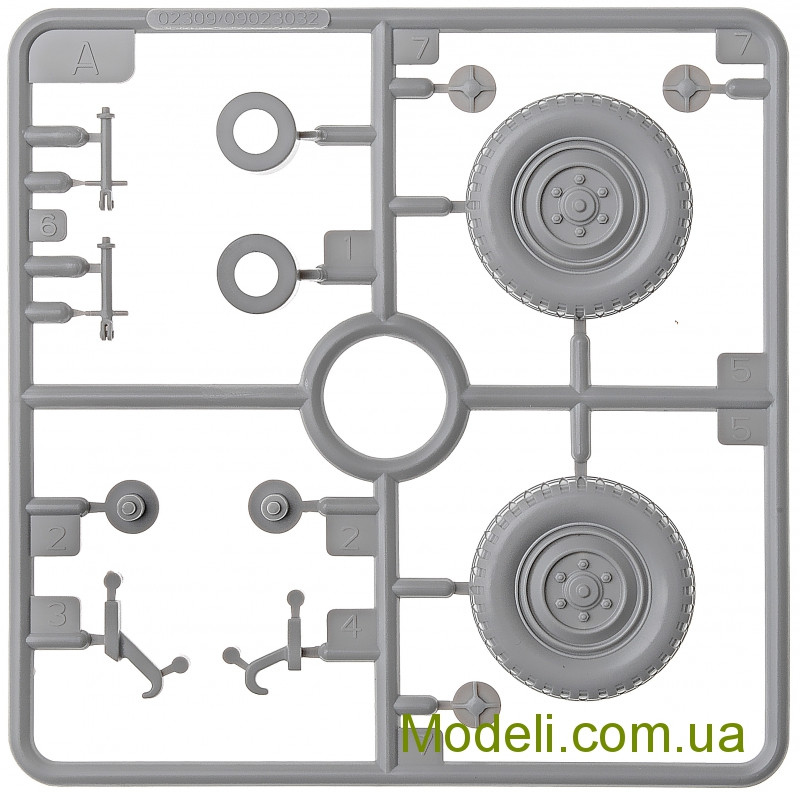 Сборная пластиковая модель 1:35 Flak 38 TRUMPETER 02309 Хоббі Маркет ...