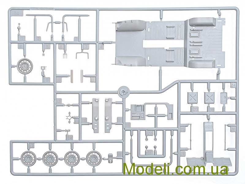 Модель японского военного внедорожника тип 73 для склеивания TRUMPETER ...