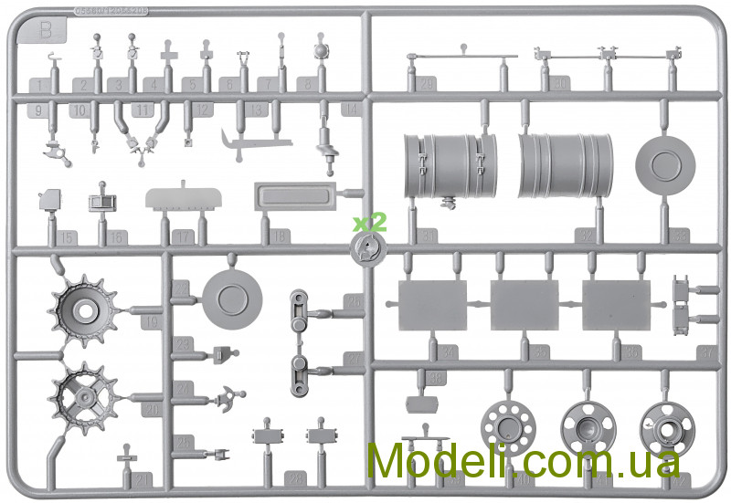 Масштабная модель 1:35 Основной боевой танк Т-72Б TRUMPETER 05598 Хоббі ...