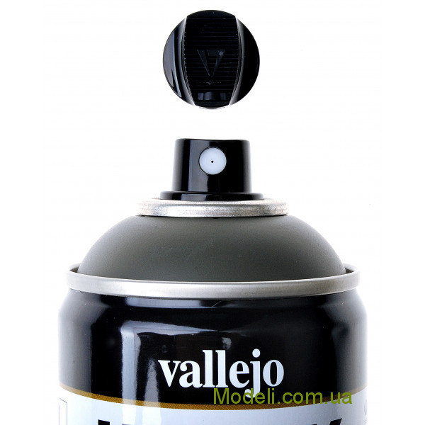 Краска-спрей основа (немецкий полевой серый), 400 мл Vallejo 28006 ...