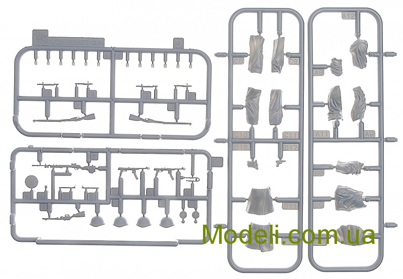 Радянська піхота, Зима 1941 Dragon 6744 Хоббі Маркет Modeli.com.ua