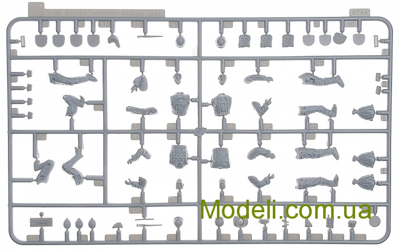 Радянська піхота, Зима 1941 Dragon 6744 Хоббі Маркет Modeli.com.ua
