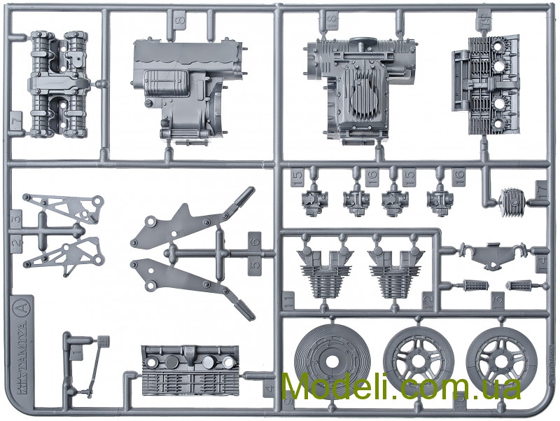 Масштабна модель мотоцикла Honda CB750F TAMIYA 14006 Хоббі Маркет ...