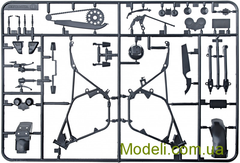 Масштабна модель мотоцикла Honda CB750F TAMIYA 14006 Хоббі Маркет ...