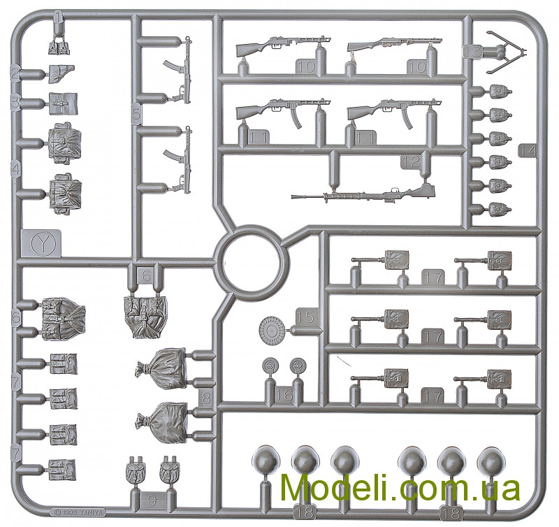Радянський протитанковий розрахунок TAMIYA 35306 Хоббі Маркет Modeli.com.ua