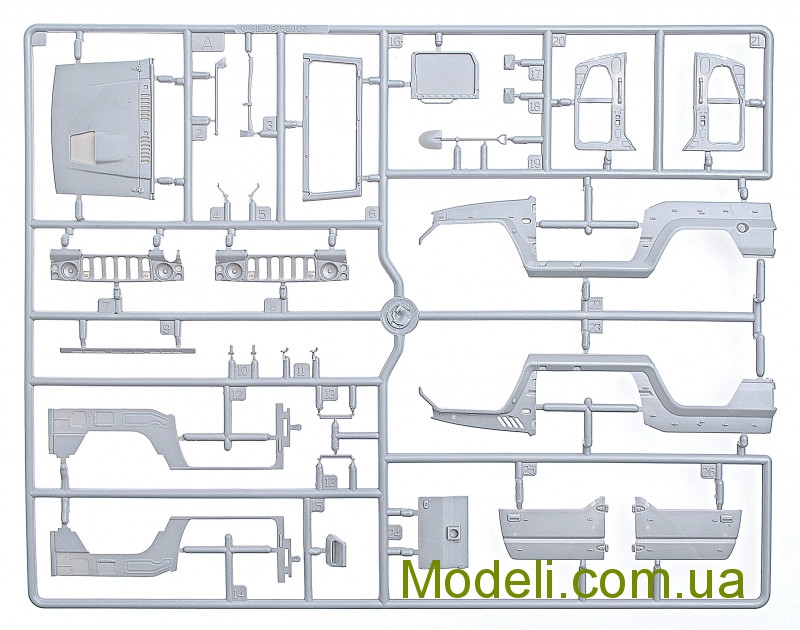 Модель японського військового позашляховика тип 73 для склеювання ...